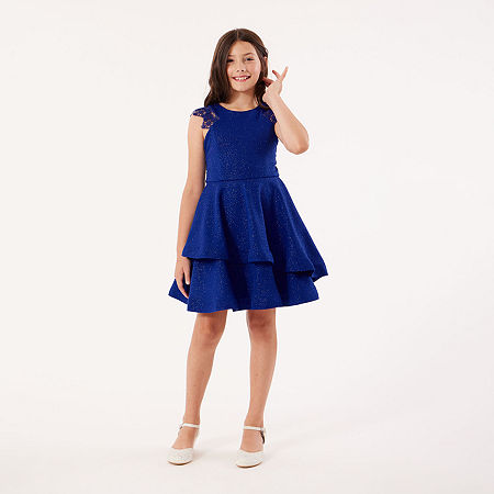 Click here for Bonnie Jean Big Kid Girls Short Sleeve Cap Sleeve... prices