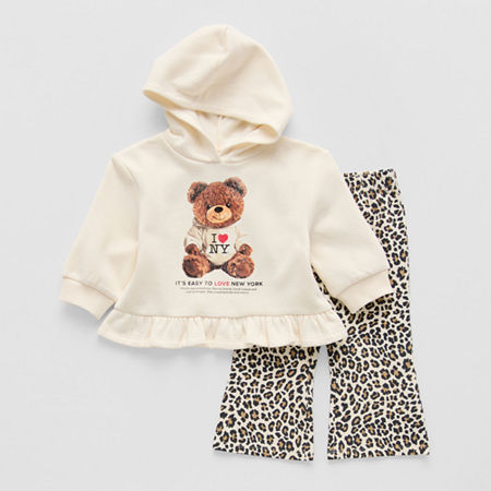 Grayson Little Baby Girls 2-pc. Pant Set  6 Months  Black