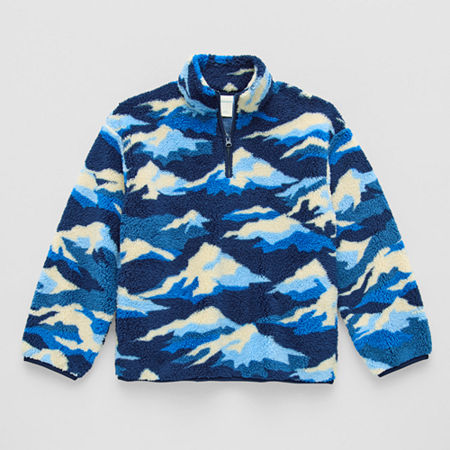 Click here for Thereabouts Sherpa Little & Big Kid Boys Mock Neck... prices