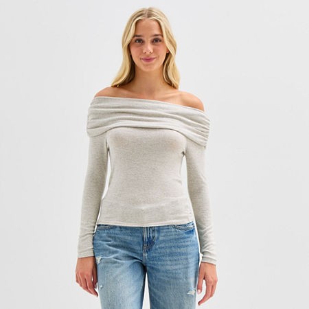 Click here for Arizona Over The Shoulder Womens Long Sleeve Junio... prices