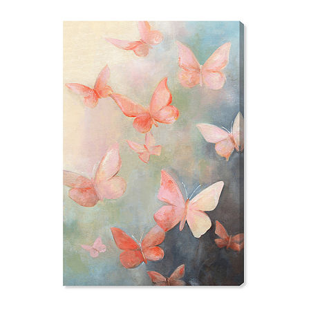 Click here for ART REMEDY Peaceful Butterflies Giclee Animals Can... prices