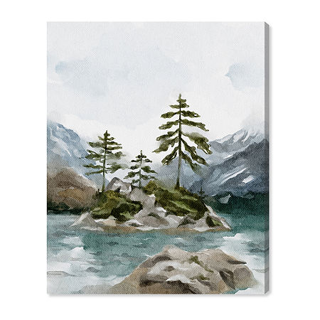 Click here for ART REMEDY Cold Winter Lake Giclee Nature And Land... prices