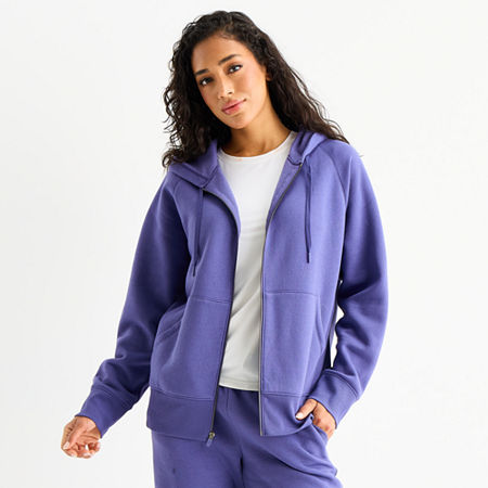 Click here for Xersion Womens Super Soft Fleece Full Zip Hoodie T... prices