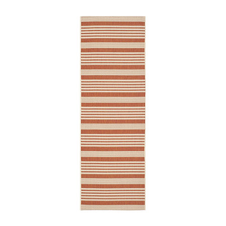 Click here for Safavieh Courtyard Collection Santos Stripe Indoor... prices