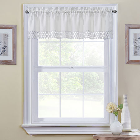 Click here for Regent Tailored Rod Pocket Valance  One Size  Beig... prices