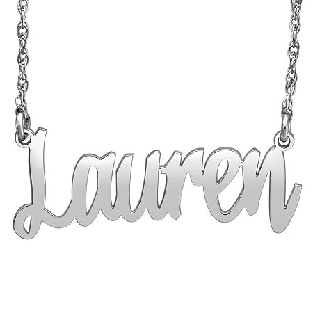 Click here for Personalized Womens 24K Gold Over Silver 18 Inch P... prices