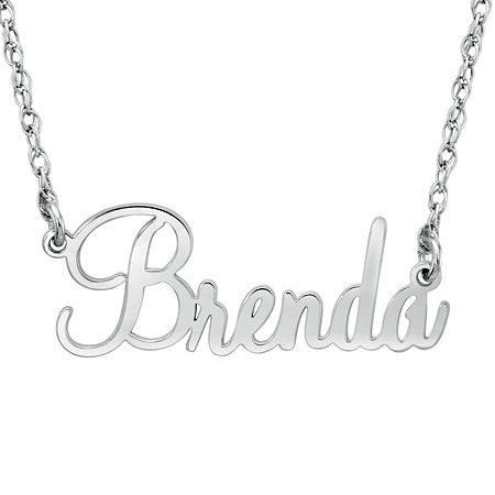 Click here for Personalized Womens 24K Gold Over Silver 18 Inch P... prices
