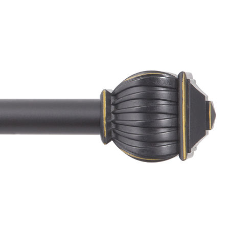 Click here for Kenney Benji Square 5/8 IN Adjustable Curtain Rod... prices