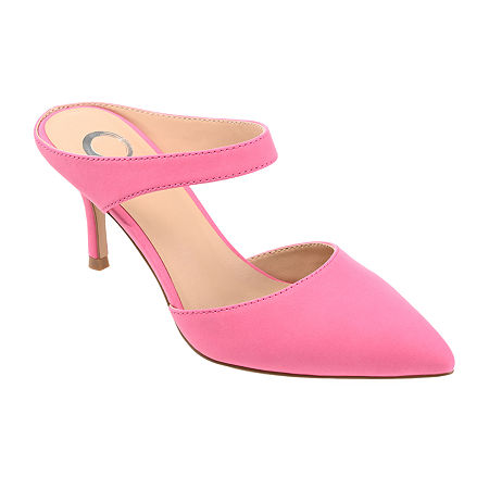 Journee Collection Womens Maevali Pointed Toe Heels - Fuchsia