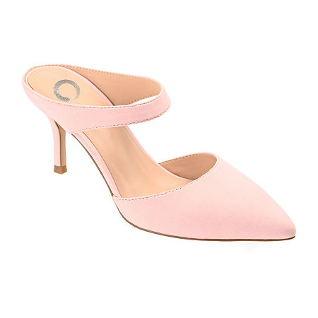 Journee Collection Womens Maevali Pointed Toe Heels - Pink