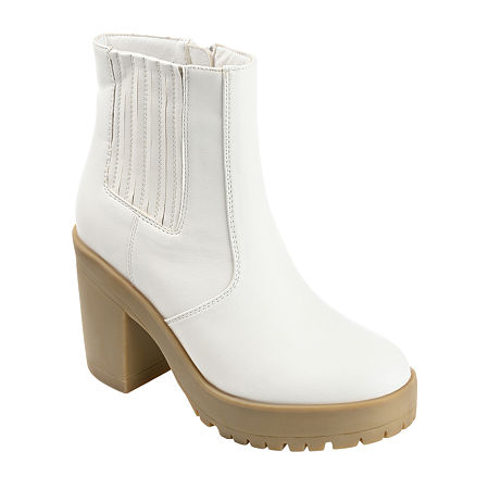 Click here for Journee Collection Womens Riplee Block Heel Bootie... prices