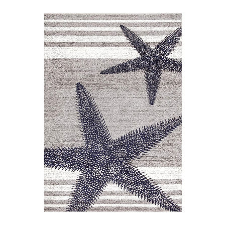 nuLoom Thomas Paul BDTP02A Gray 5 x 8 Area Rug - Gray