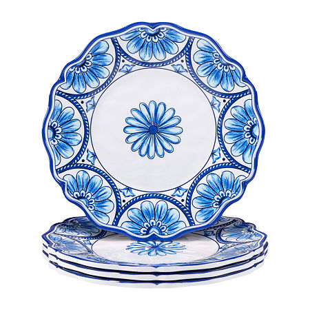 Certified International Veranda Set of 4 Salad Plate 9  Service For 4 - Miscellaneous