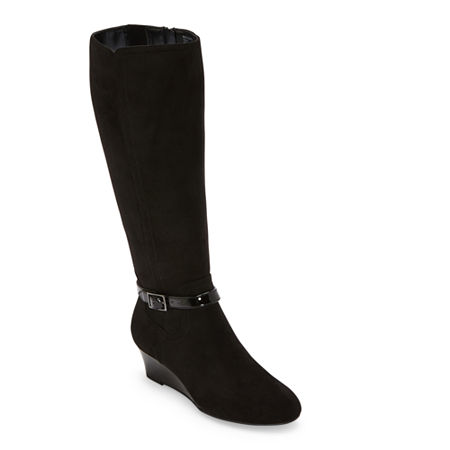 Click here for east 5th Womens Ellerton Wedge Heel Dress Boots  6... prices