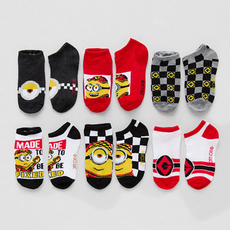 Click here for Little & Big Kid Boys Multi-Pack 6 Pair Despicable... prices