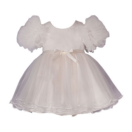 Click here for Bonnie Jean Baby Girls Short Sleeve Ruffled Sleeve... prices
