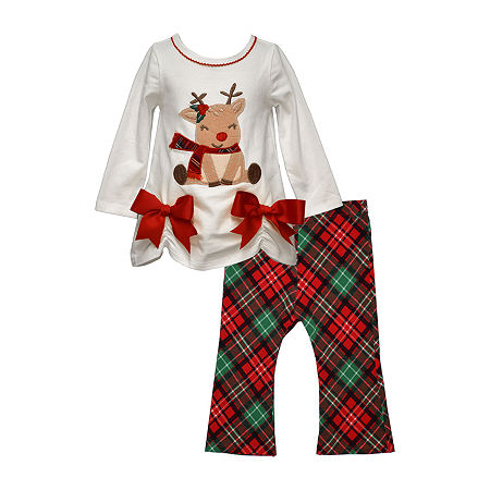 Click here for Bonnie Jean Holiday Toddler Girls 2-pc. Legging Se... prices