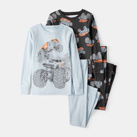 Click here for Carters Little & Big Kid Boys Rib Round Neck Long... prices