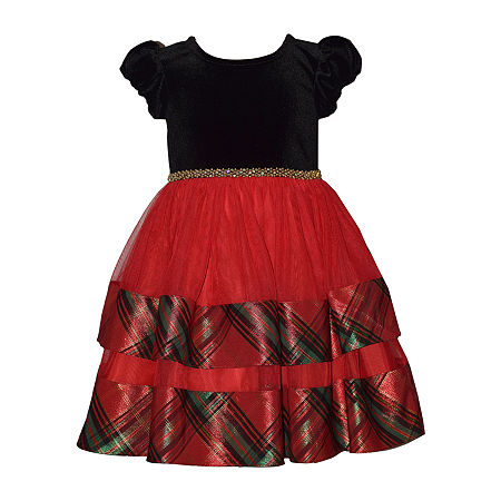 Click here for Bonnie Jean Little Girls Short Sleeve Fit + Flare... prices