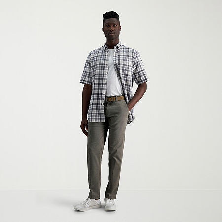 Click here for Haggar Life Khaki Comfort Chino Mens Straight Fit... prices