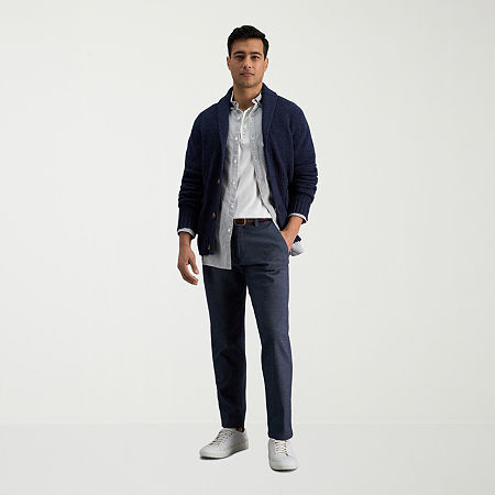 Click here for Haggar Life Khaki Comfort Chino Mens Straight Fit... prices