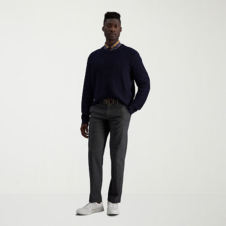 Click here for Haggar Life Khaki Comfort Chino Mens Straight Fit... prices