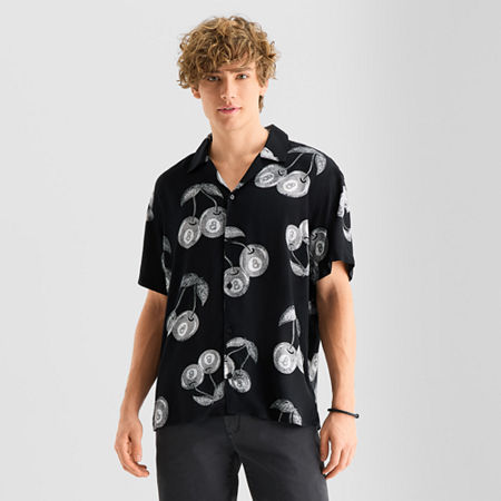 Click here for Arizona Mens V Neck Short Sleeve Relaxed Fit Butto... prices