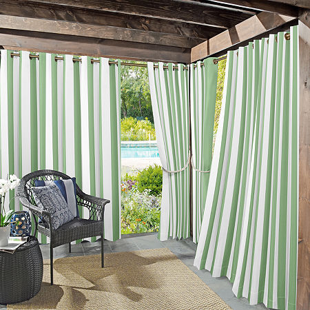 Click here for Sun Zero Valencia Cabana Stripe Indoor/Outdoor Uv... prices