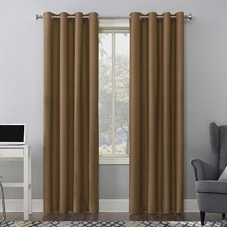 Click here for Duran Thermal Insulated 100 Blackout Grommet Curta... prices