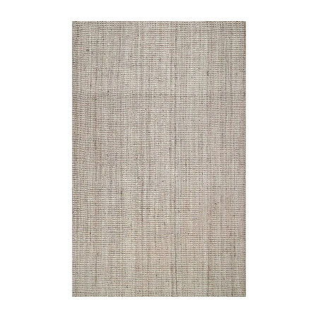 nuLoom Ashli CLWA01B Ivory 5 x 8 Area Rug - Ivory