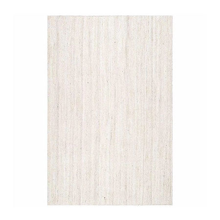 nuLoom Natura Hand Woven Rigo 5 x 8 Area Rug - Off White