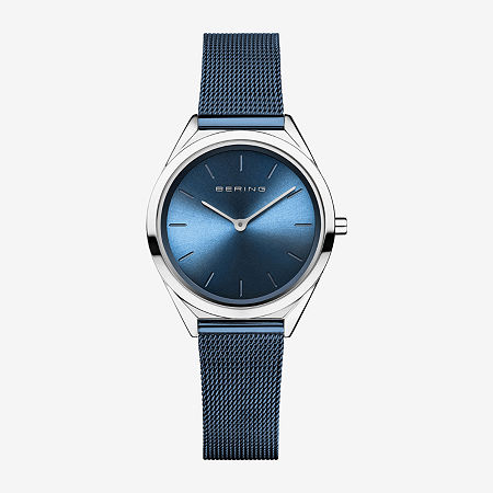 Click here for Bering Womens Blue Stainless Steel Bracelet Watch... prices