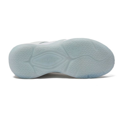 SHAQ™ Devastator Mens Basketball Shoes, Color: White Lt Blue - JCPenney