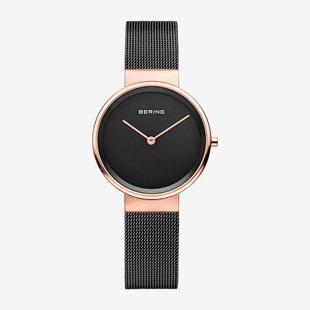 Click here for Bering Womens Black Stainless Steel Bracelet Watch... prices