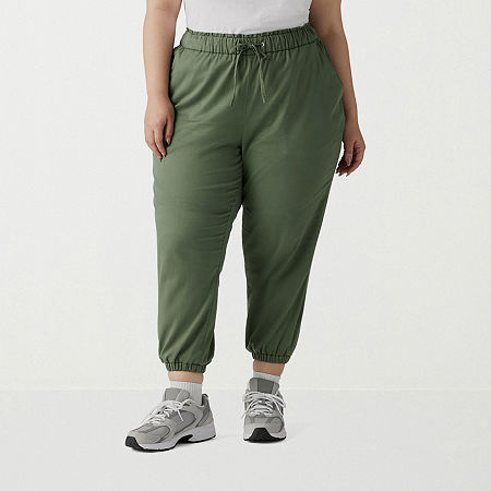 Click here for Levis Plus Size Off-Duty High Rise Relaxed Jogger... prices