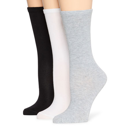 Click here for Mixit Everyday Essential Womens 3 Pair Crew Socks... prices