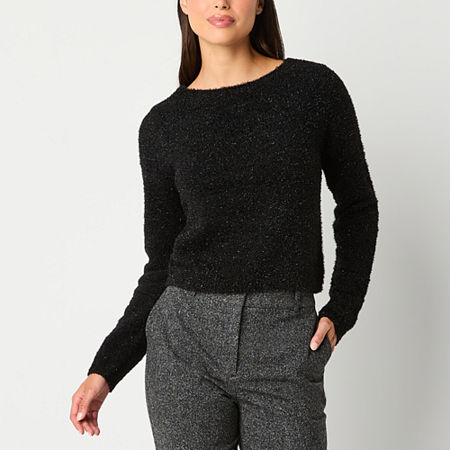 Click here for Worthington Womens Boat Neck Long Sleeve Pullover... prices