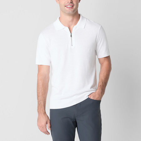 Click here for Stylus Mens Short Sleeve 1/4 Zip Pullover Sweater... prices