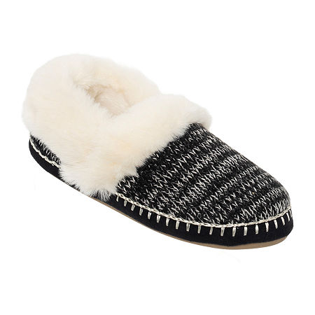 Click here for Cuddl Duds Twist Knit A Line Womens Bootie Slipper... prices