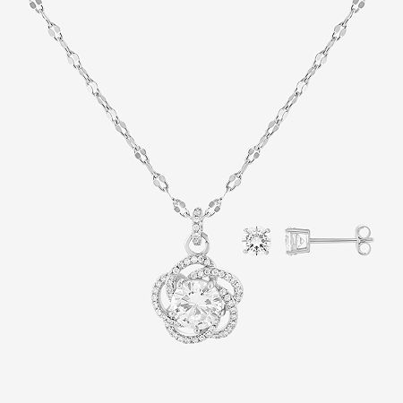 Click here for HADLEY & ROW Womens Cubic Zirconia Pure Silver Ove... prices