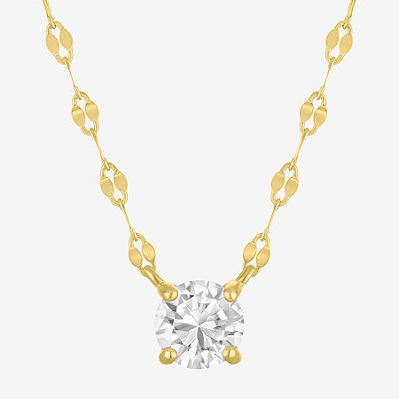 Click here for Womens Lab Created White Sapphire 14K Gold Over Si... prices