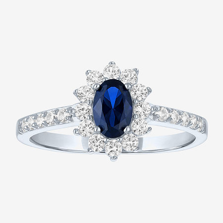 Click here for Yes  Please! Womens Lab Created Blue Sapphire Ster... prices