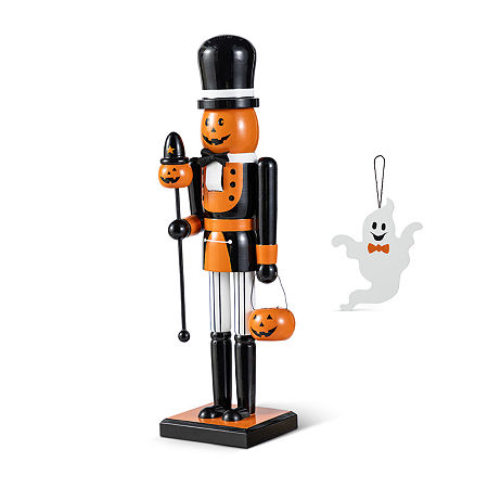 Click here for Glitzhome 18.50 Wood Nutcracker  One Size  Multipl... prices