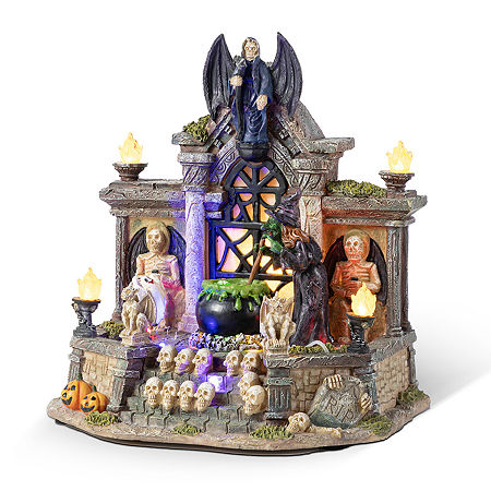 Click here for Glitzhome 9.75 Village Decor Halloween Tabletop De... prices