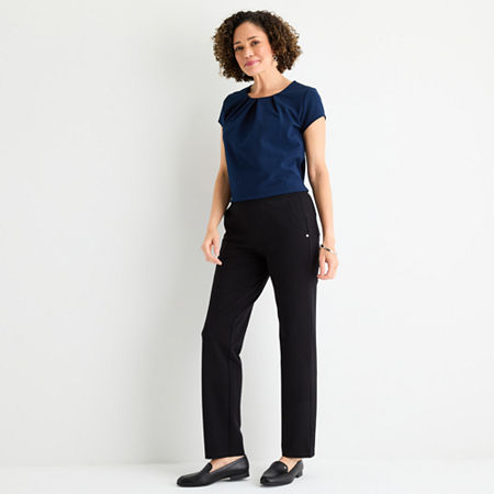 Click here for Liz Claiborne Womens Tall Straight Pull-On Pant  S... prices