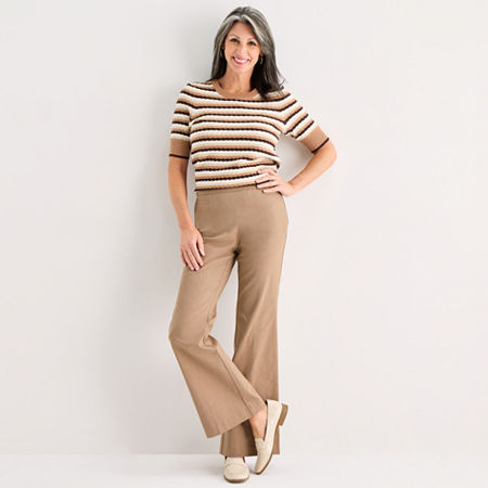 Click here for Liz Claiborne Lisa Womens Flare Mid Rise Tall Pull... prices
