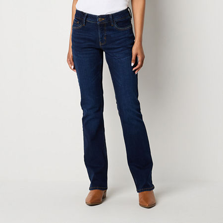 Click here for Liz Claiborne Sara Womens Skinny Fit Petite Jean... prices