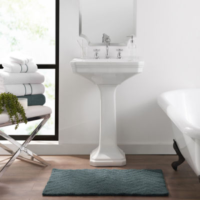 Fieldcrest Luxury Sculpted Reversible Bath Rug - JCPenney