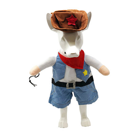 Click here for Pet Life Rodeo Bones Cowboy Uniform Dog Costume  X... prices