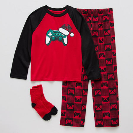 Click here for Little & Big Kid Boys Microfleece Crew Neck Long S... prices